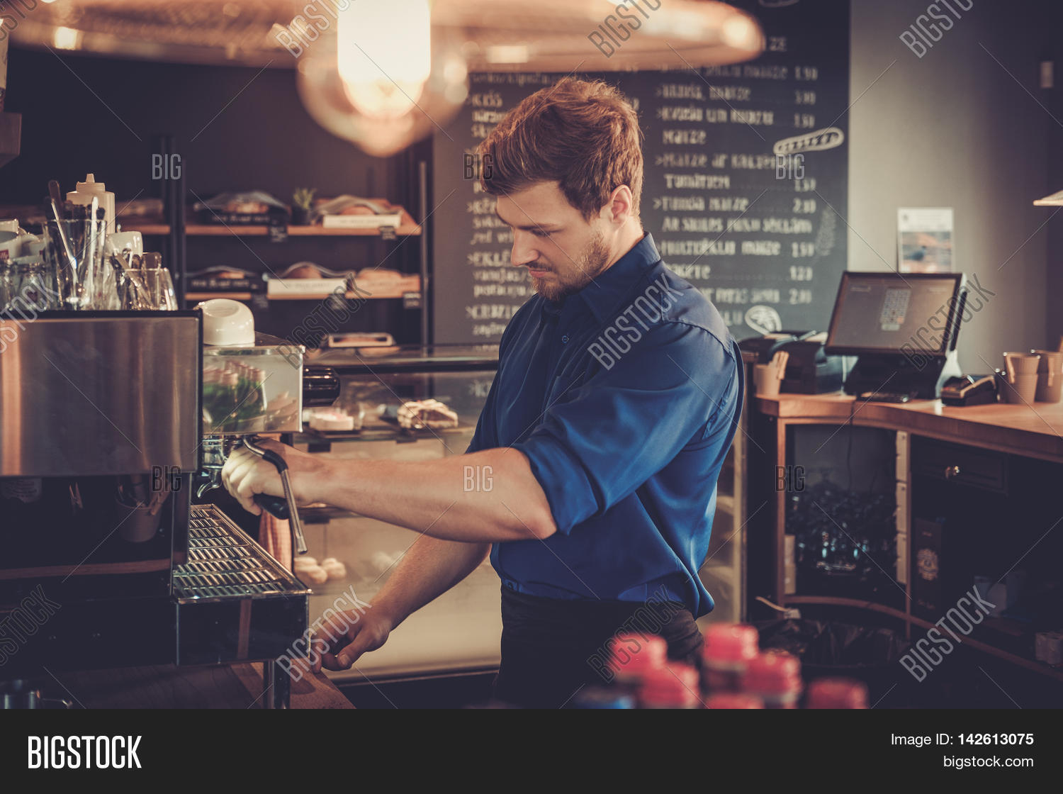 Handsome Barista Image & Photo (Free Trial) | Bigstock