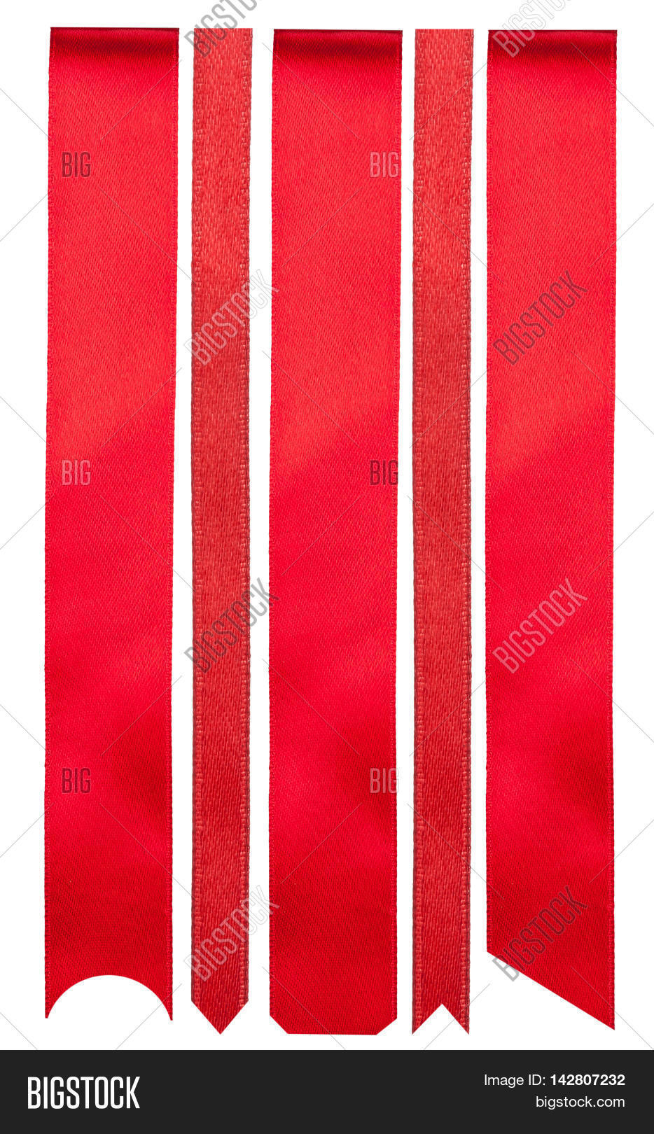 Red Ribbons Image & Photo (Free Trial) | Bigstock
