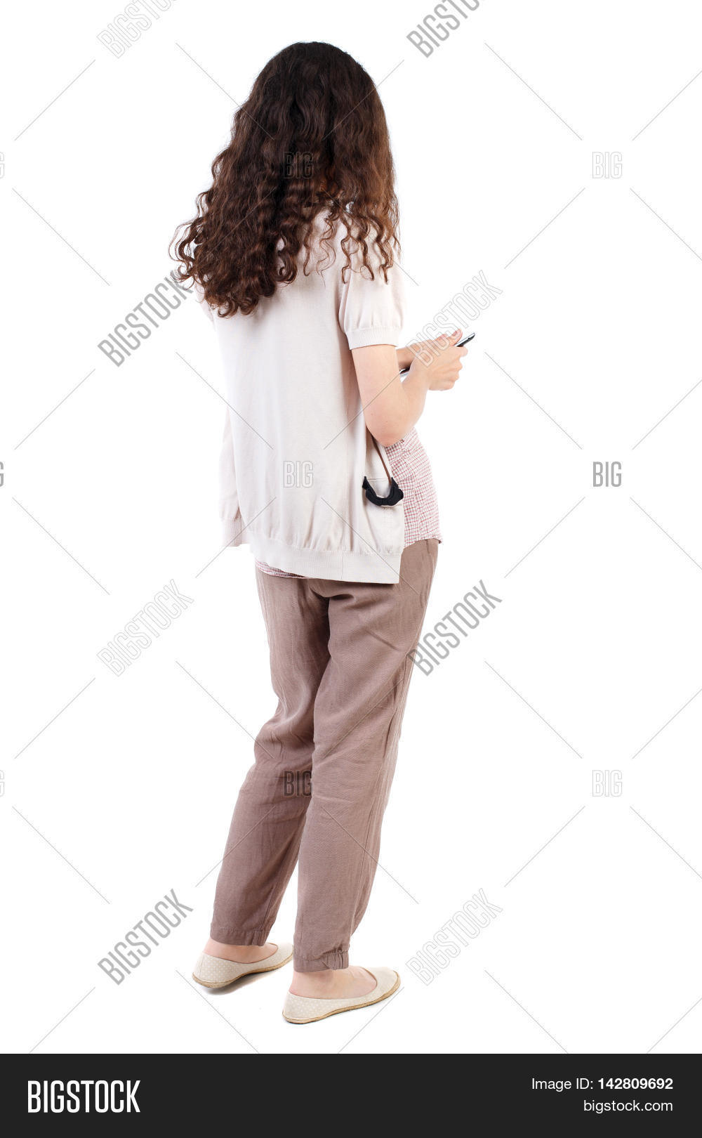 Back View Standing Image & Photo (Free Trial) | Bigstock