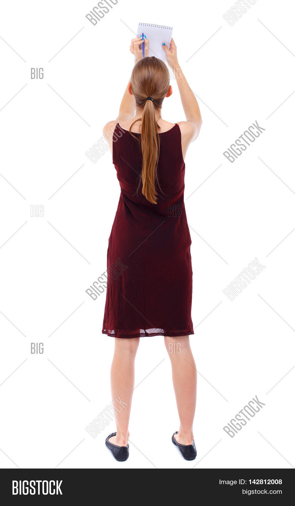 Back View Stands Woman Image & Photo (Free Trial) | Bigstock