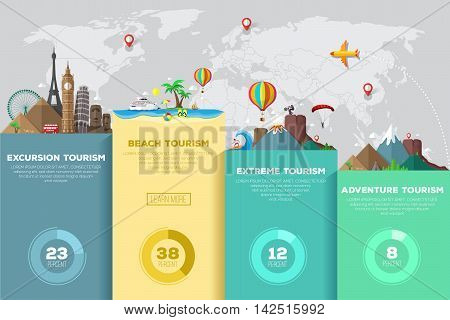 Travel Infographics Vector & Photo (Free Trial) | Bigstock