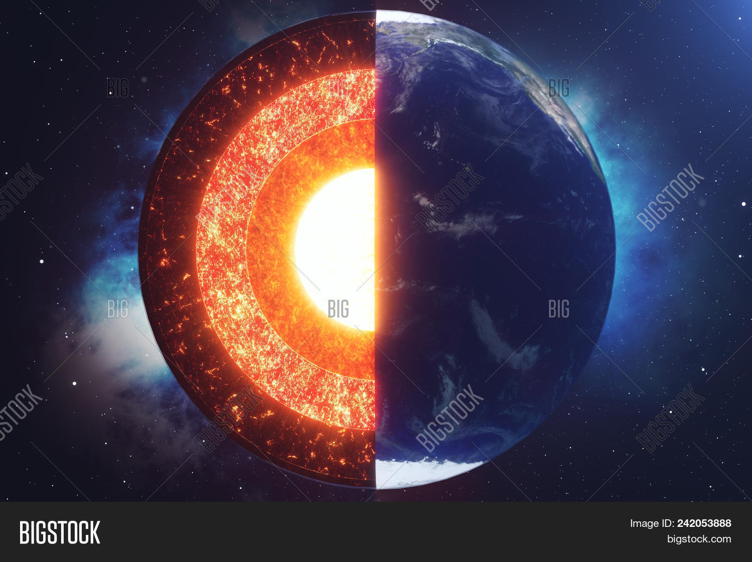 Structure Core Earth. Image & Photo (Free Trial) | Bigstock