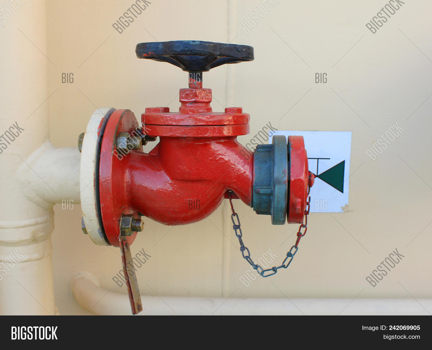 Valve Fire Caution Image & Photo (Free Trial) | Bigstock