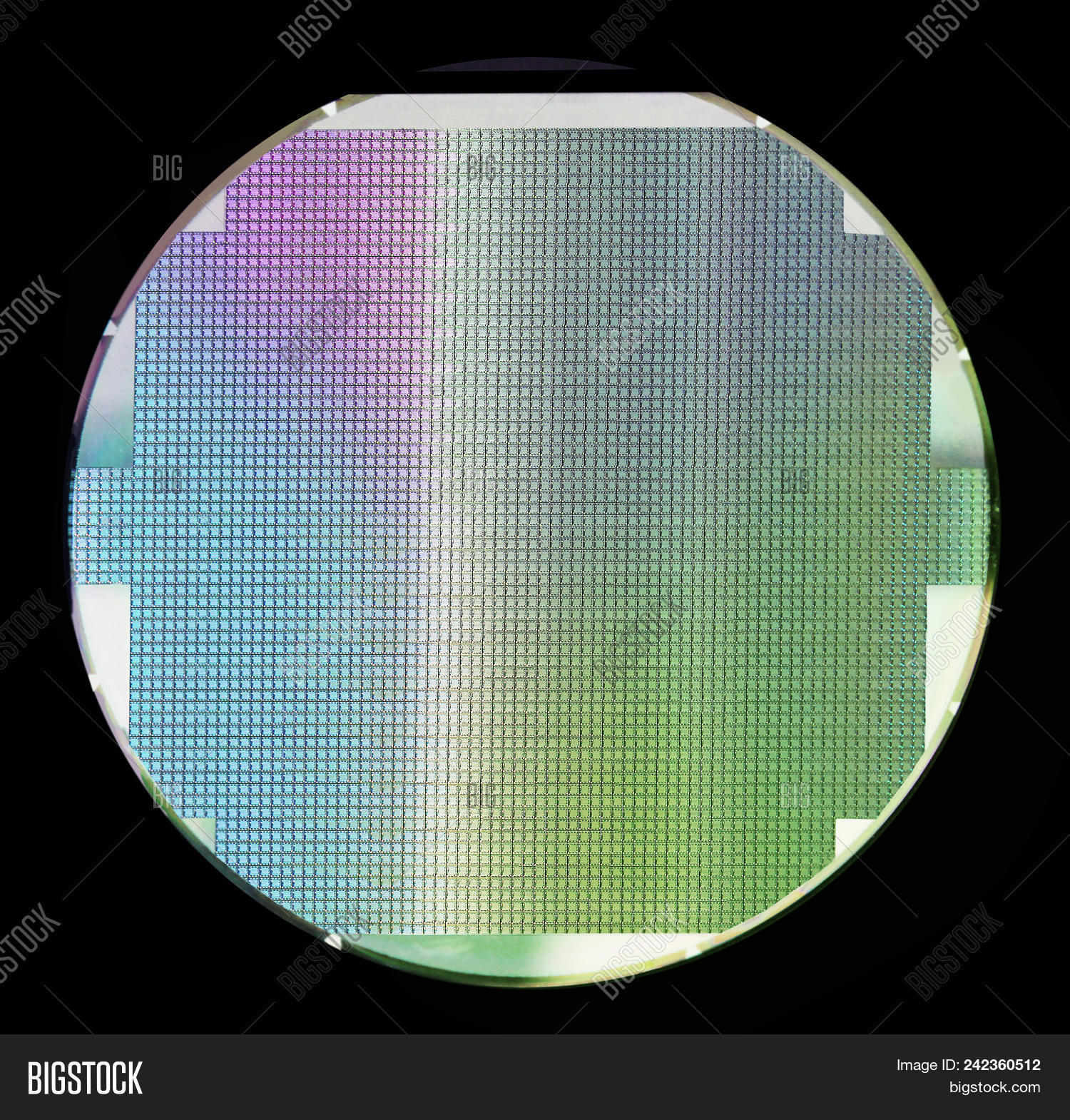 Silicon Wafer Chips Image & Photo (Free Trial) | Bigstock