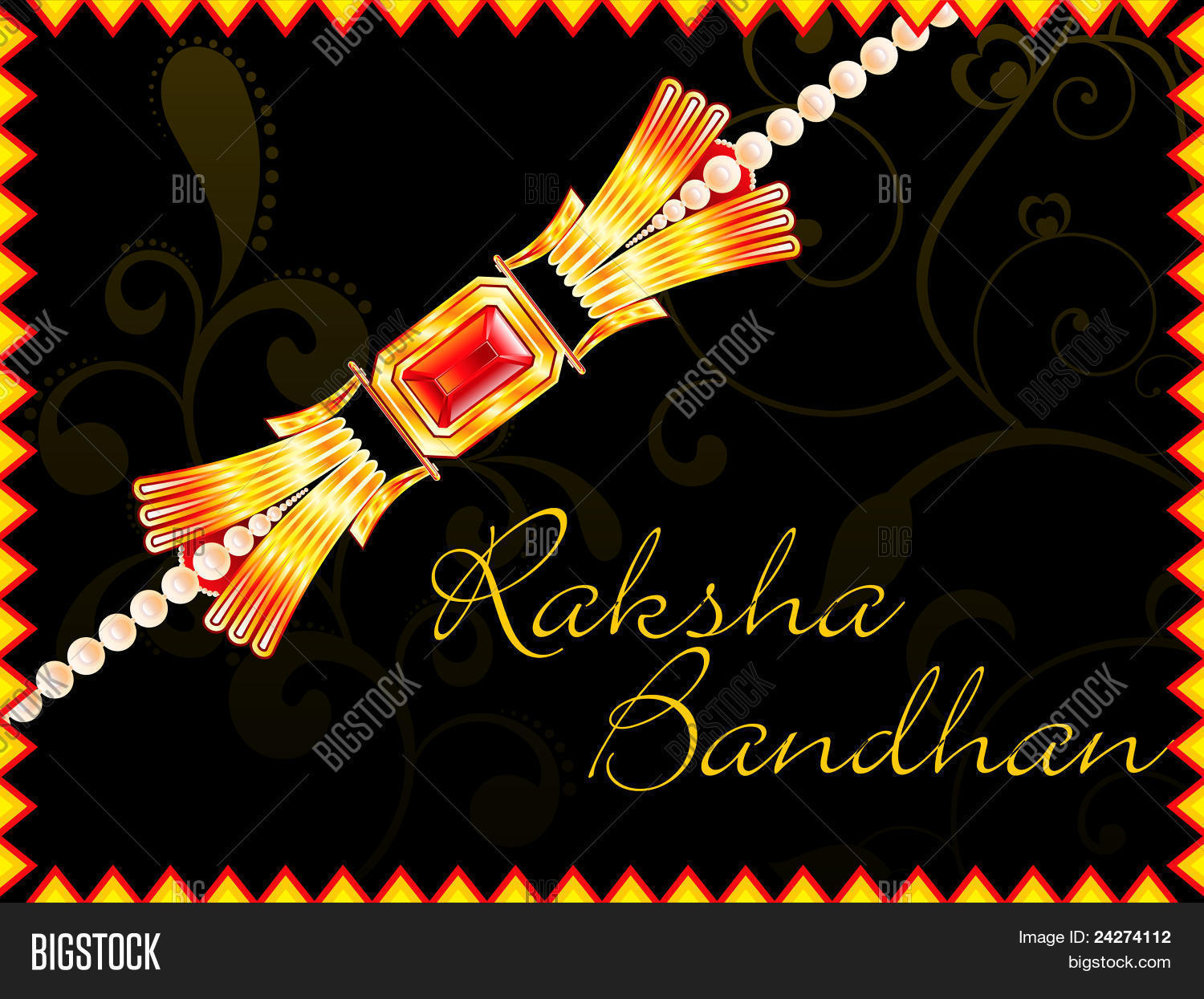 Abstract Raksha Vector & Photo (Free Trial) | Bigstock