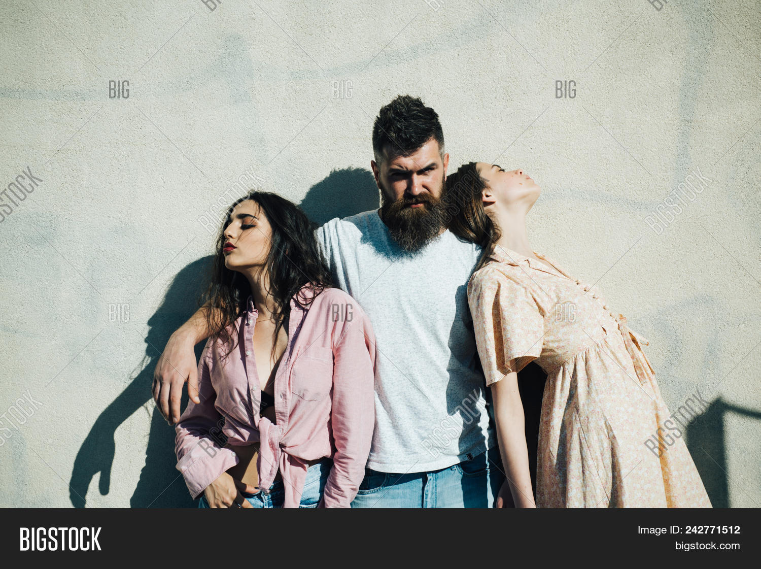 Bearded Man Standing Image & Photo (Free Trial) | Bigstock