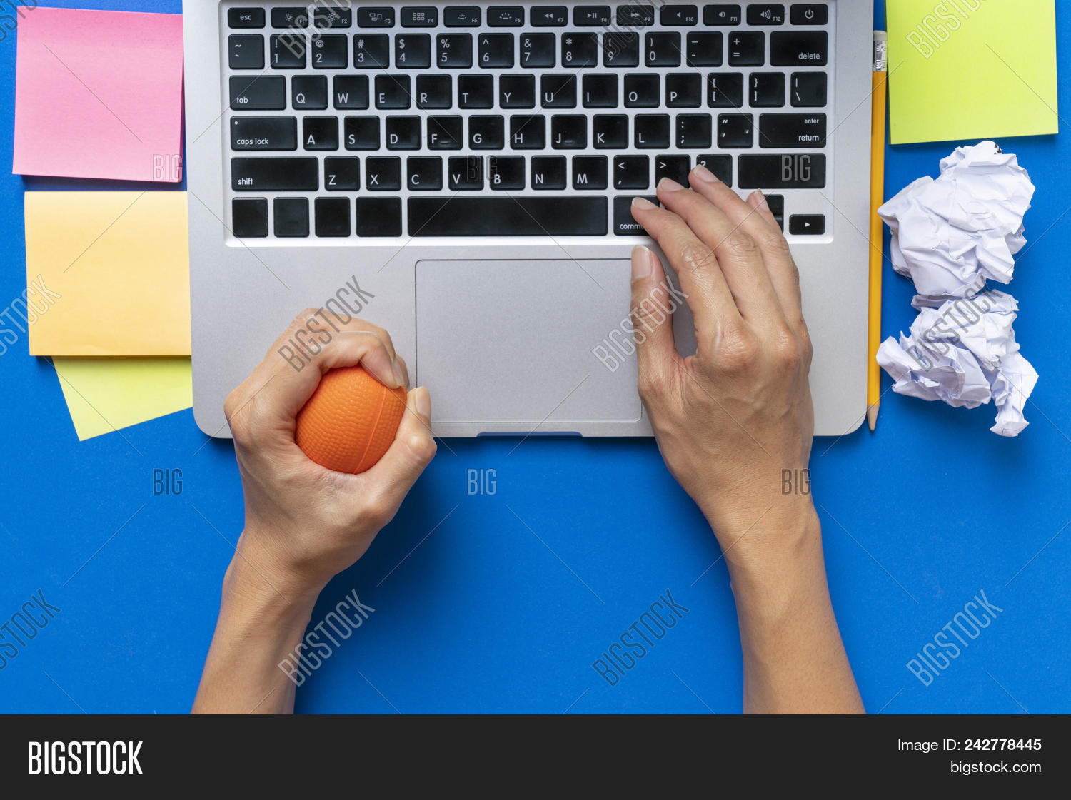 Office Worker Typing Image & Photo (Free Trial) | Bigstock