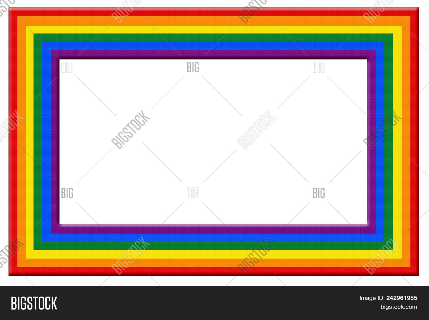 Frame Colors Lgbt Flag Image & Photo (Free Trial) | Bigstock