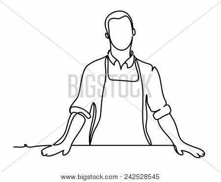 Handsome Man Cook. Vector & Photo (Free Trial) | Bigstock