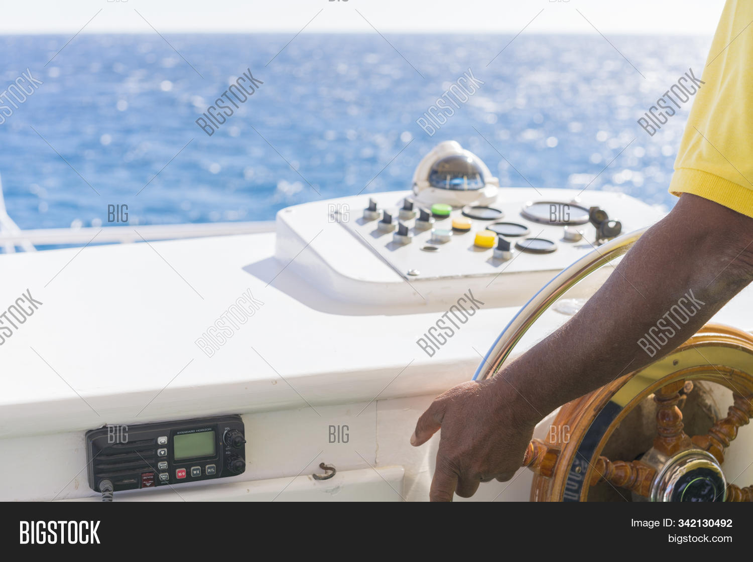 Hand Captain On Image & Photo (Free Trial) | Bigstock