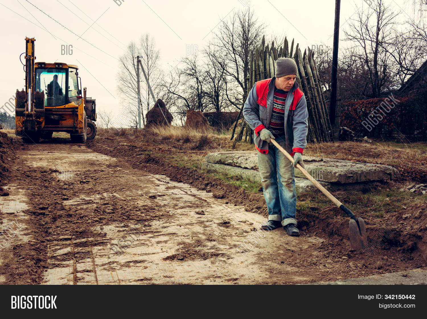 Excavator Clearing Image & Photo (Free Trial) | Bigstock