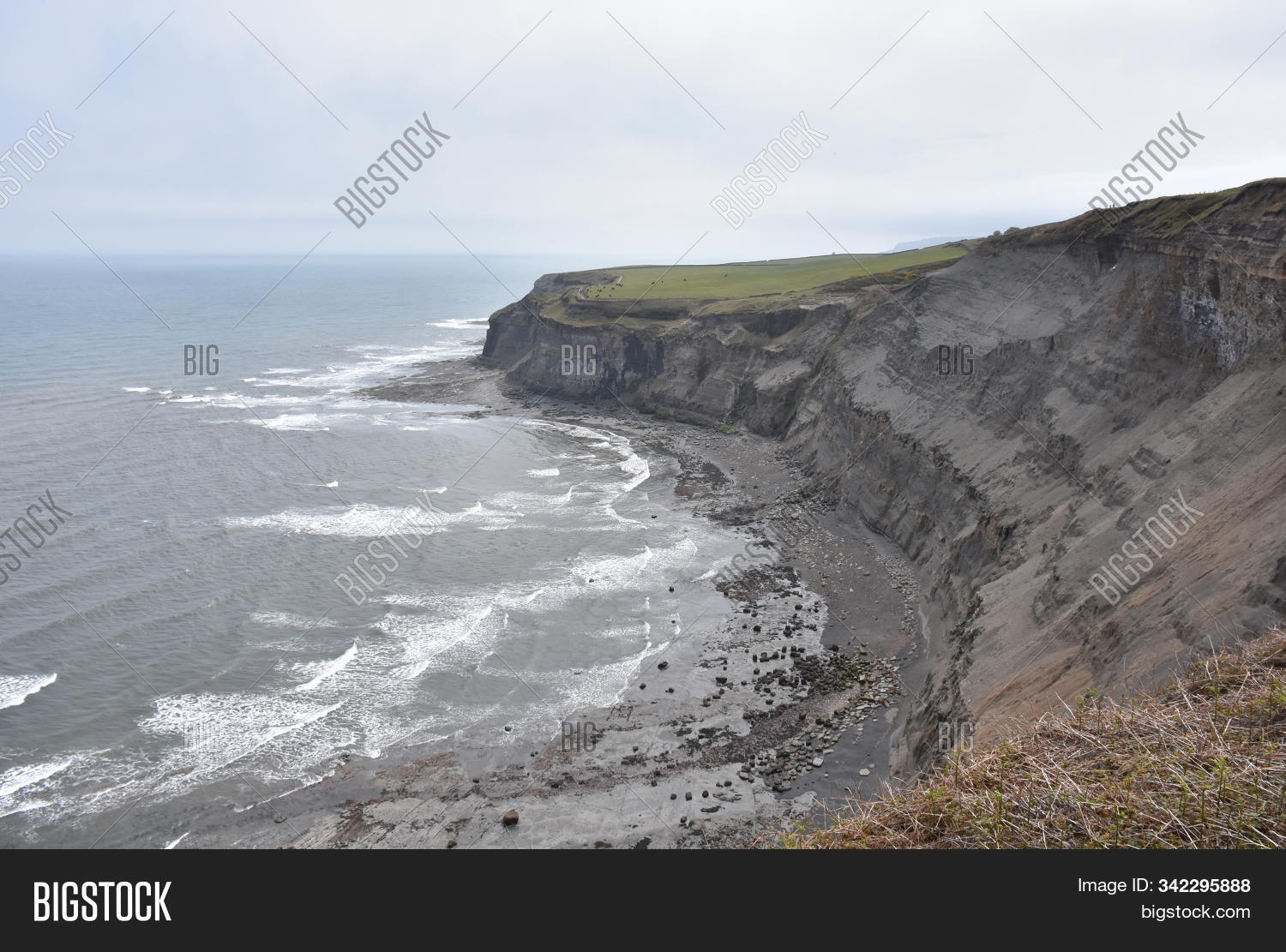 Crumbling Sea Cliffs Image & Photo (Free Trial) | Bigstock