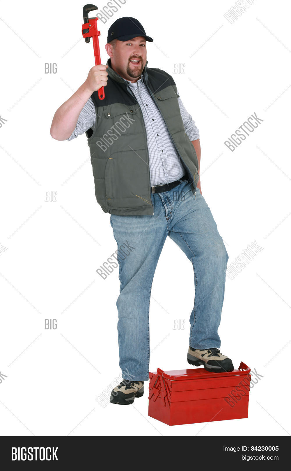 Portrait Plumber Image & Photo (Free Trial) | Bigstock