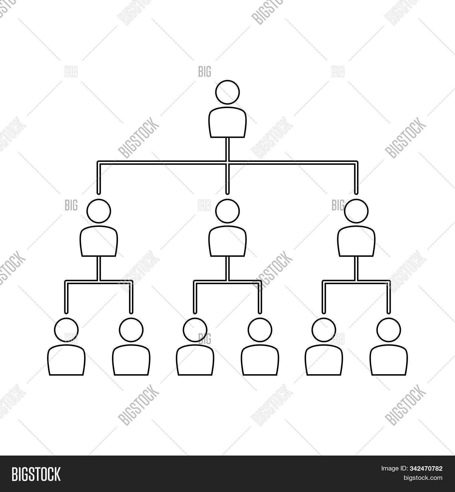 Corporate Hierarchy Vector & Photo (Free Trial) | Bigstock