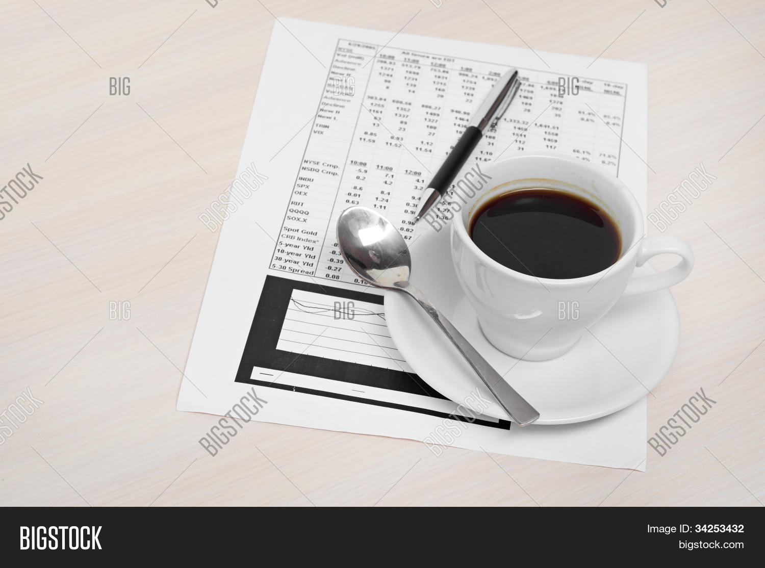Accounting. Cup Coffee Image & Photo (Free Trial) | Bigstock