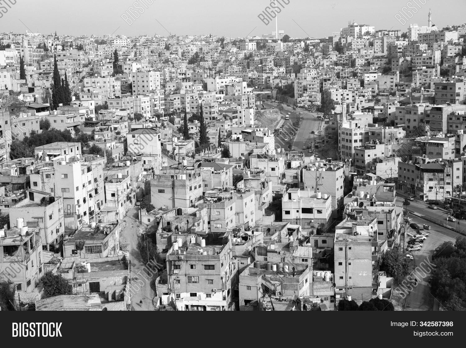 Aerial View Amman City Image & Photo (Free Trial) | Bigstock