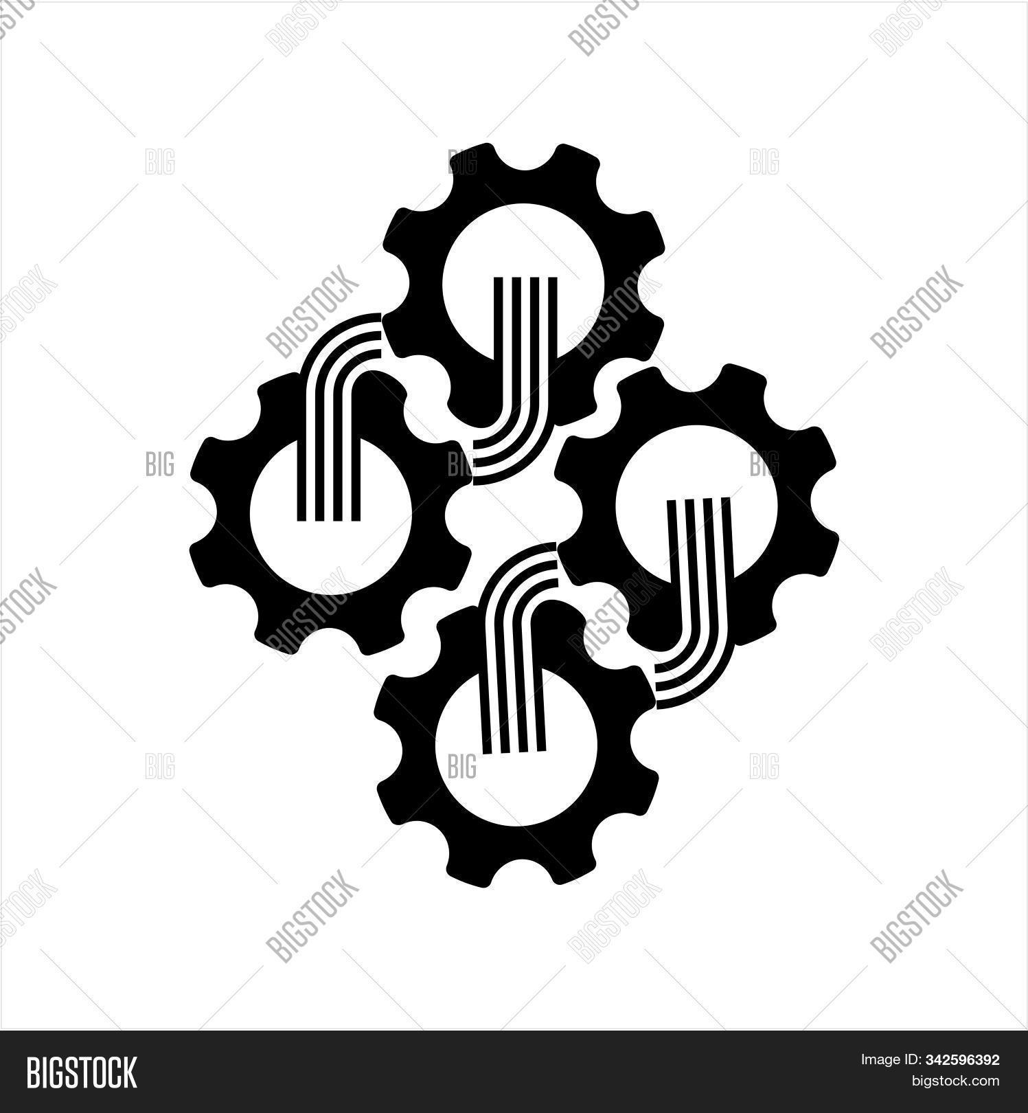 Gear Icon Business Vector & Photo (Free Trial) | Bigstock