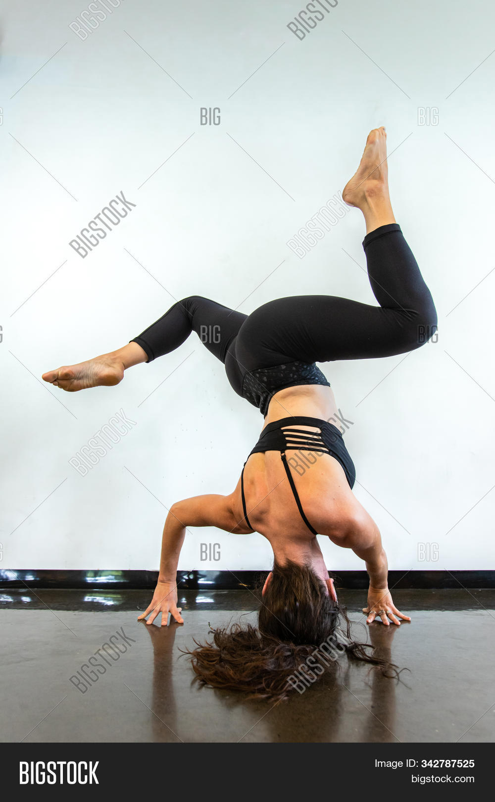 Woman Seen Upside Down Image & Photo (Free Trial) | Bigstock