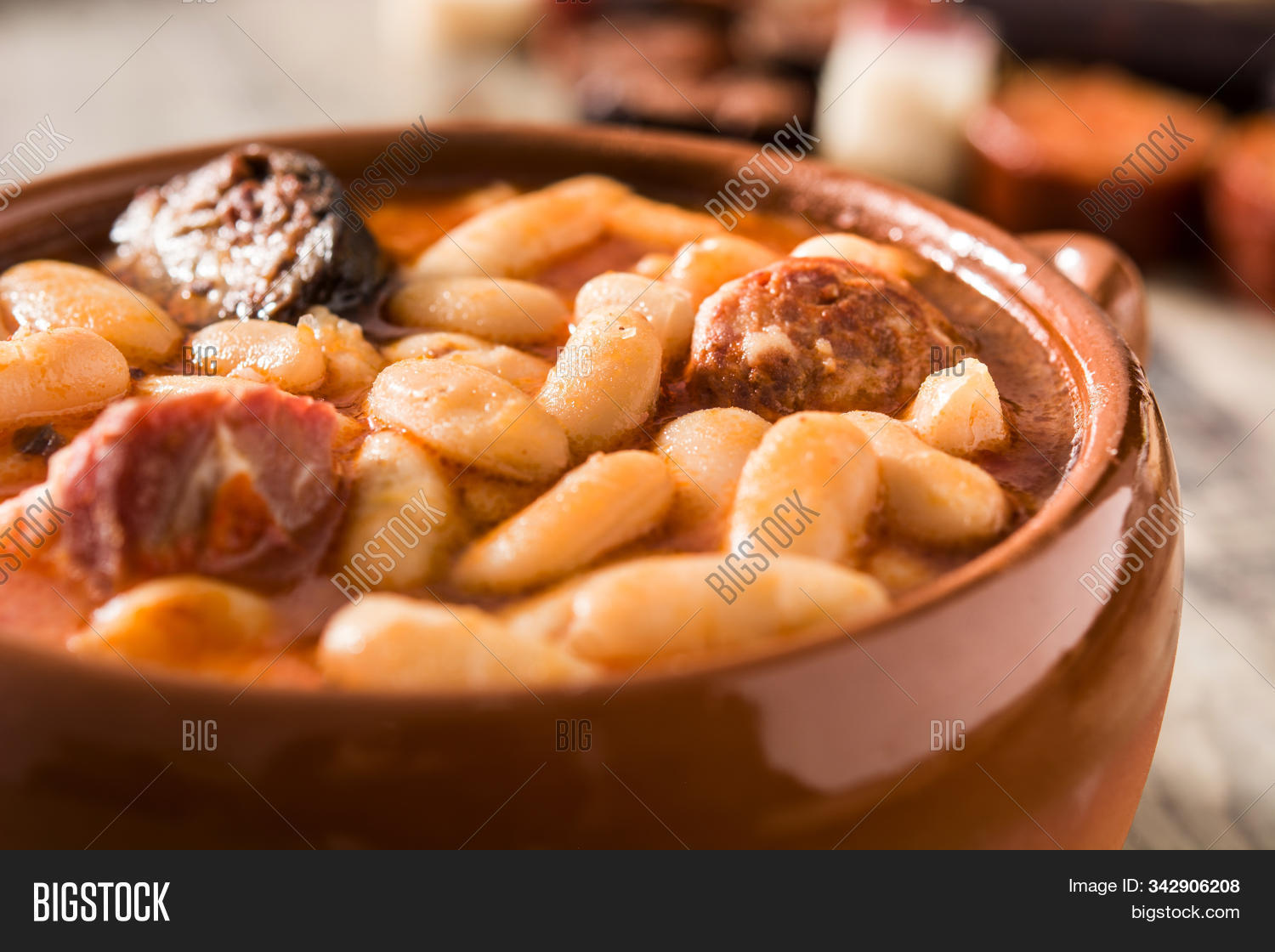 Typical Spanish Fabada Image & Photo (Free Trial) | Bigstock