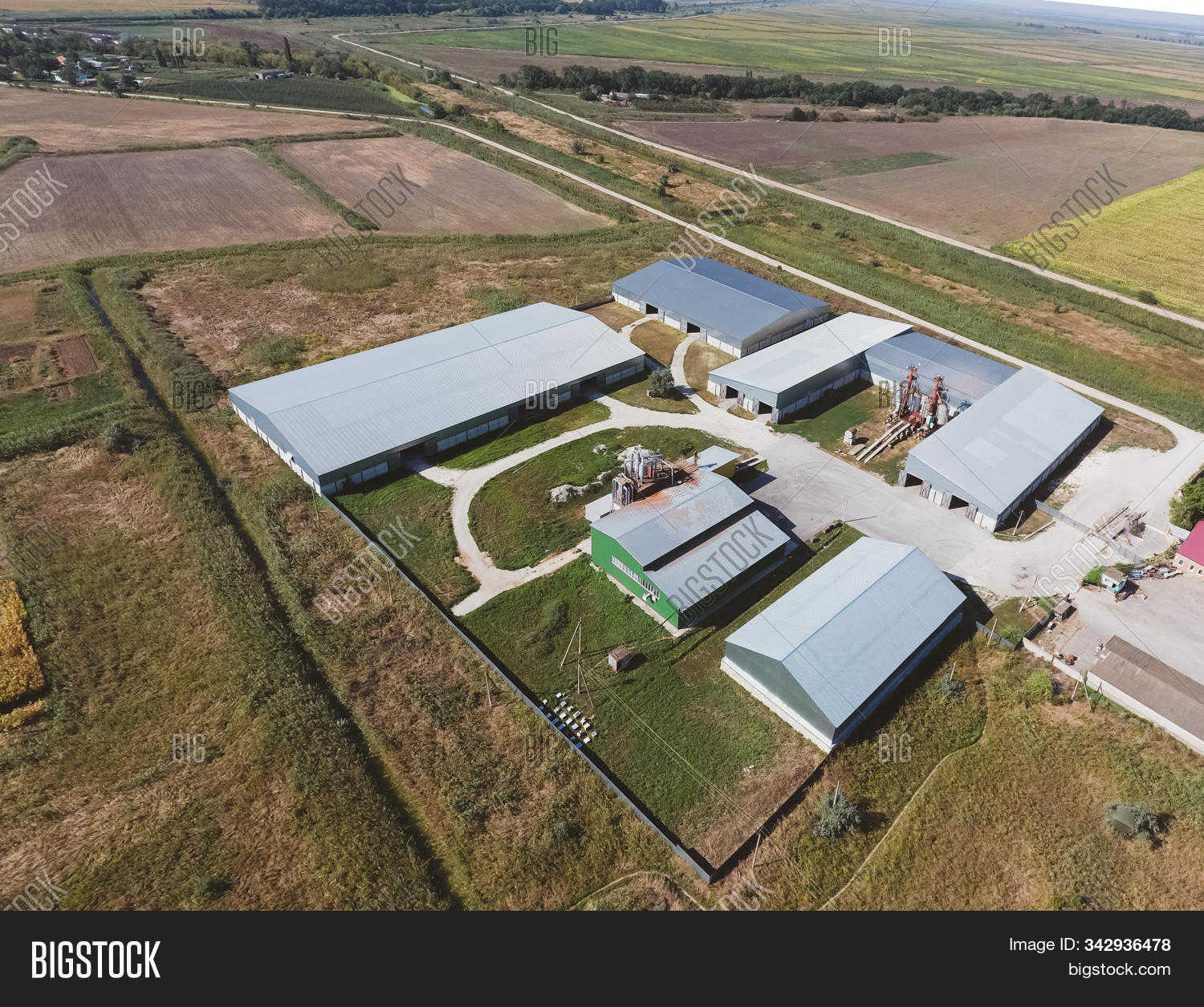 Top View Hangars. Image & Photo (Free Trial) | Bigstock