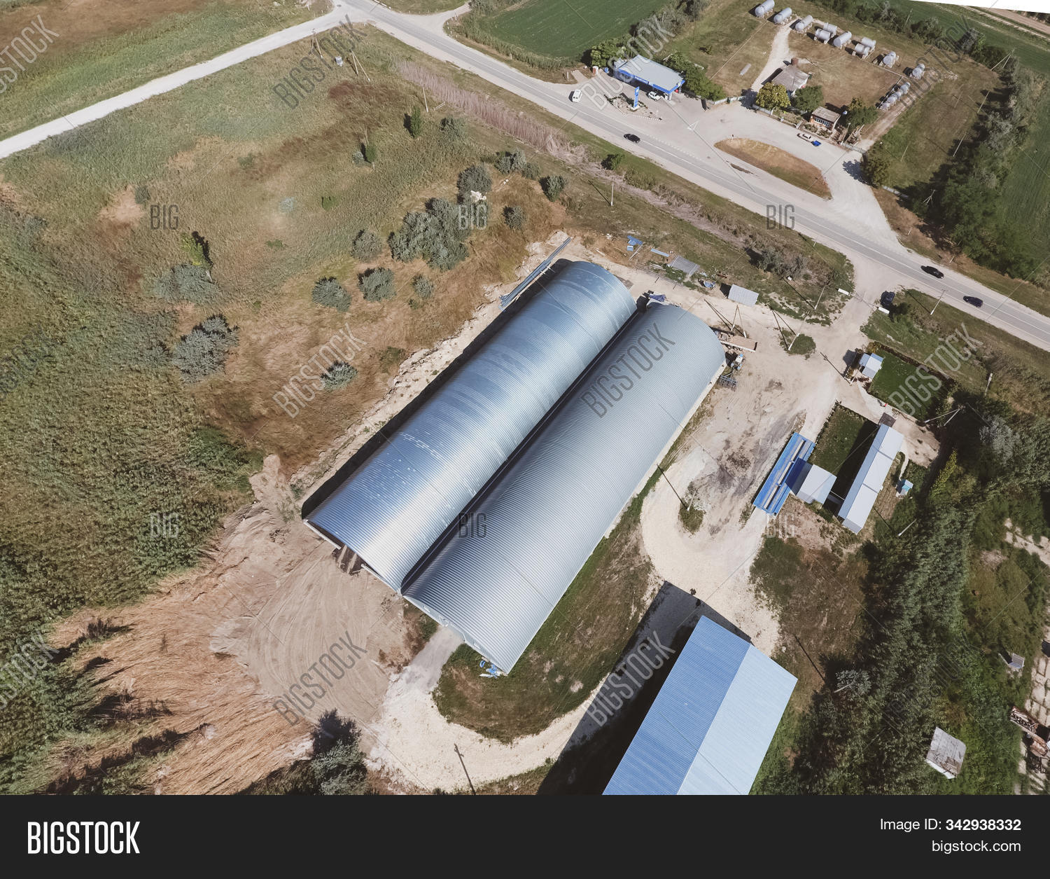 Top View Hangars. Image & Photo (Free Trial) | Bigstock