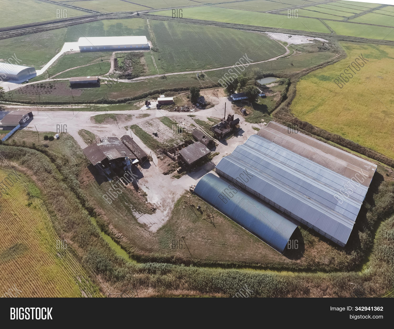 Top View Hangars. Image & Photo (Free Trial) | Bigstock