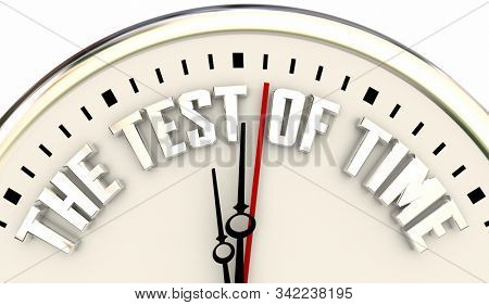 Test Time Clock Image & Photo (Free Trial) | Bigstock