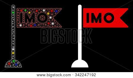 Flare Mesh Imo Flag Vector & Photo (Free Trial) | Bigstock