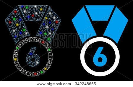 Glowing Mesh 6th Vector & Photo (Free Trial) | Bigstock