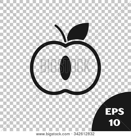 Black Apple Icon Vector & Photo (Free Trial) | Bigstock