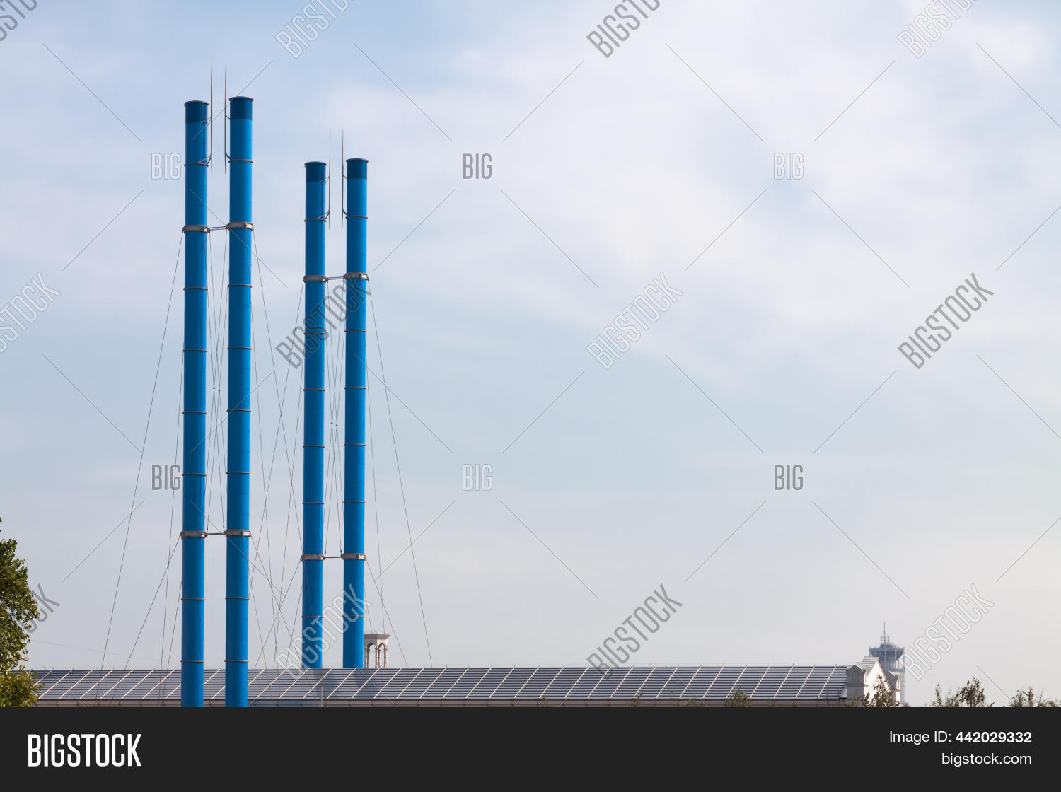 Tall Smoke Stacks Image & Photo (Free Trial) | Bigstock