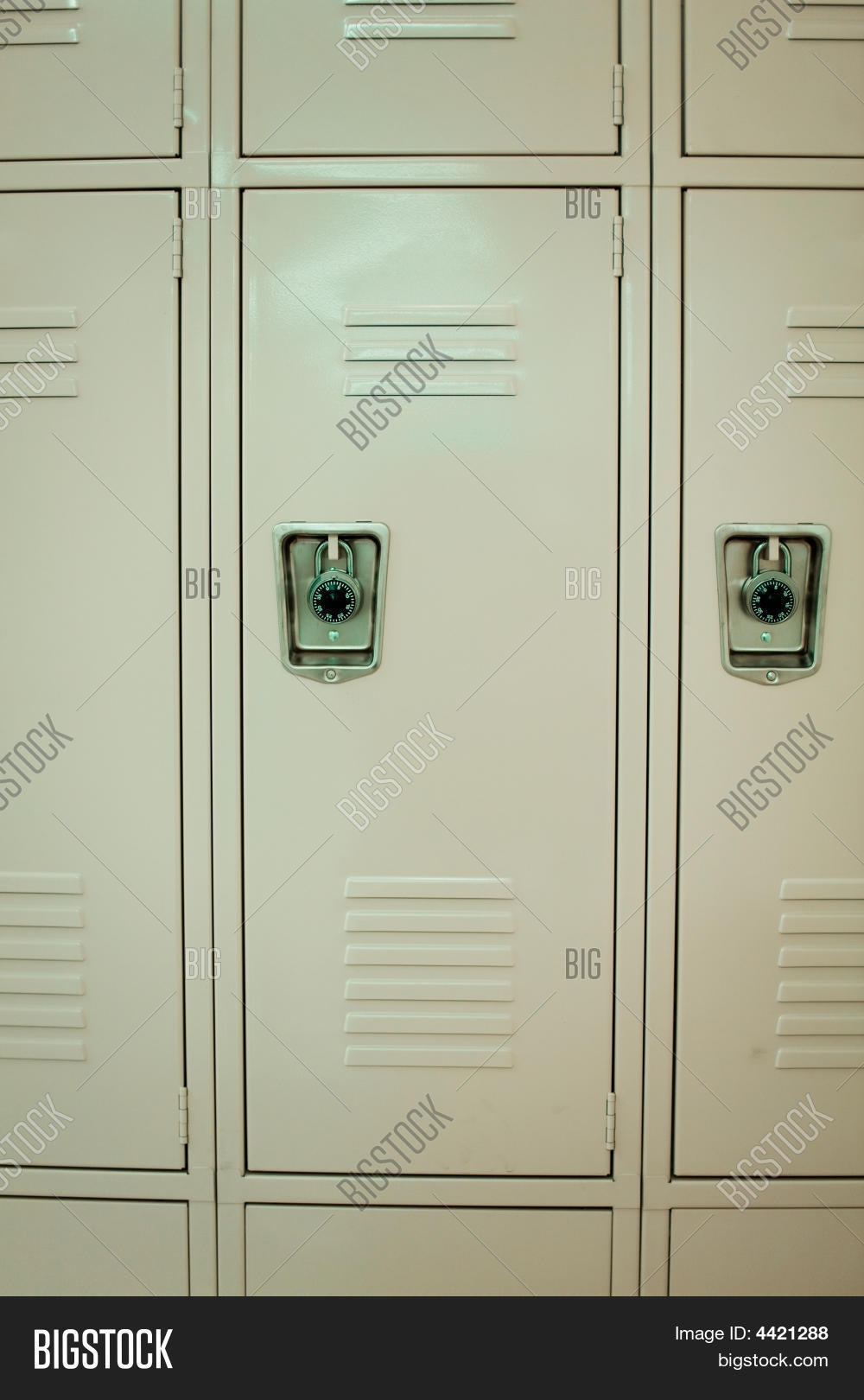 New Beige Lockers Image & Photo (Free Trial) | Bigstock