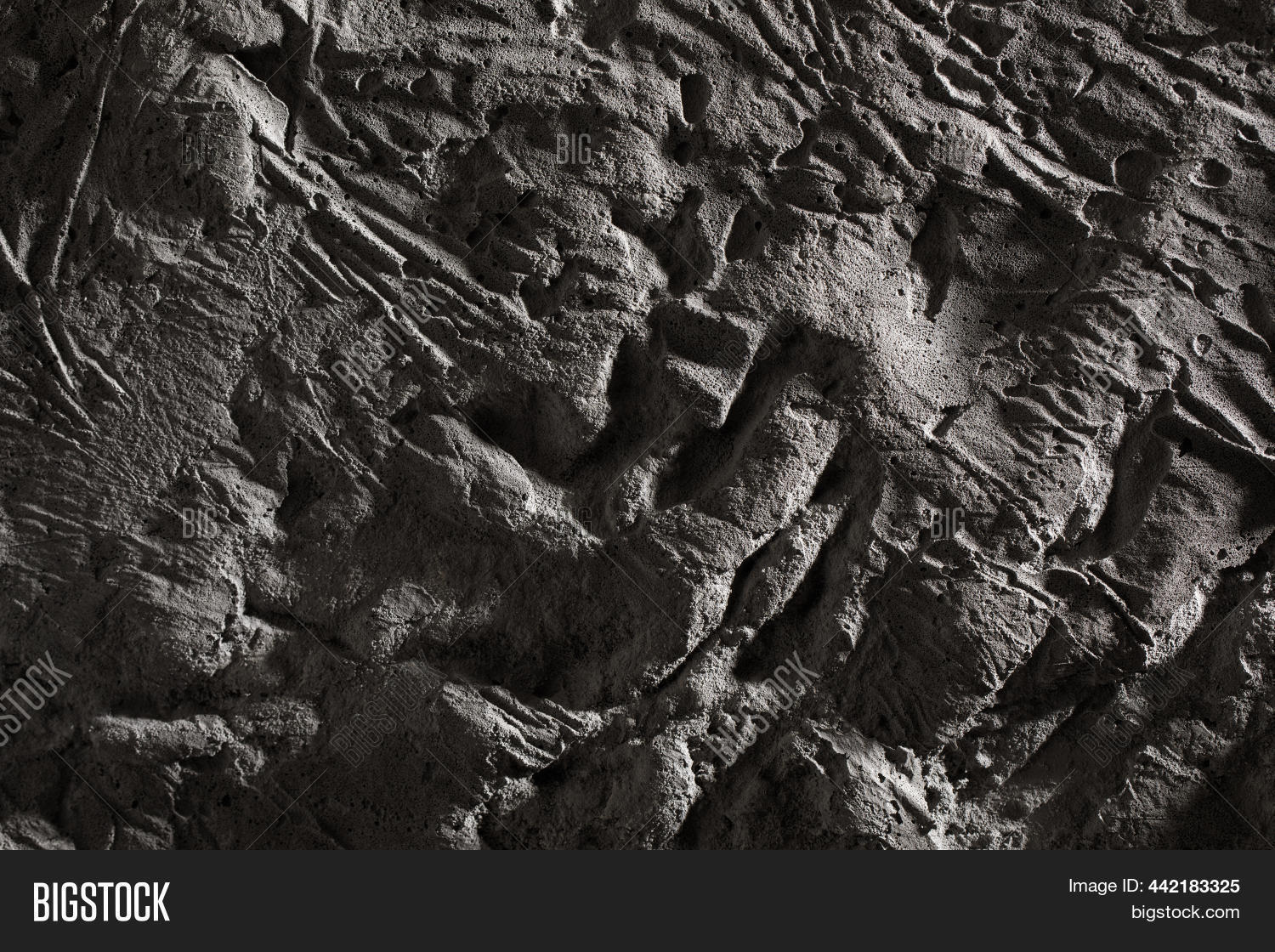 Grey Textured Clay Image & Photo (Free Trial) | Bigstock