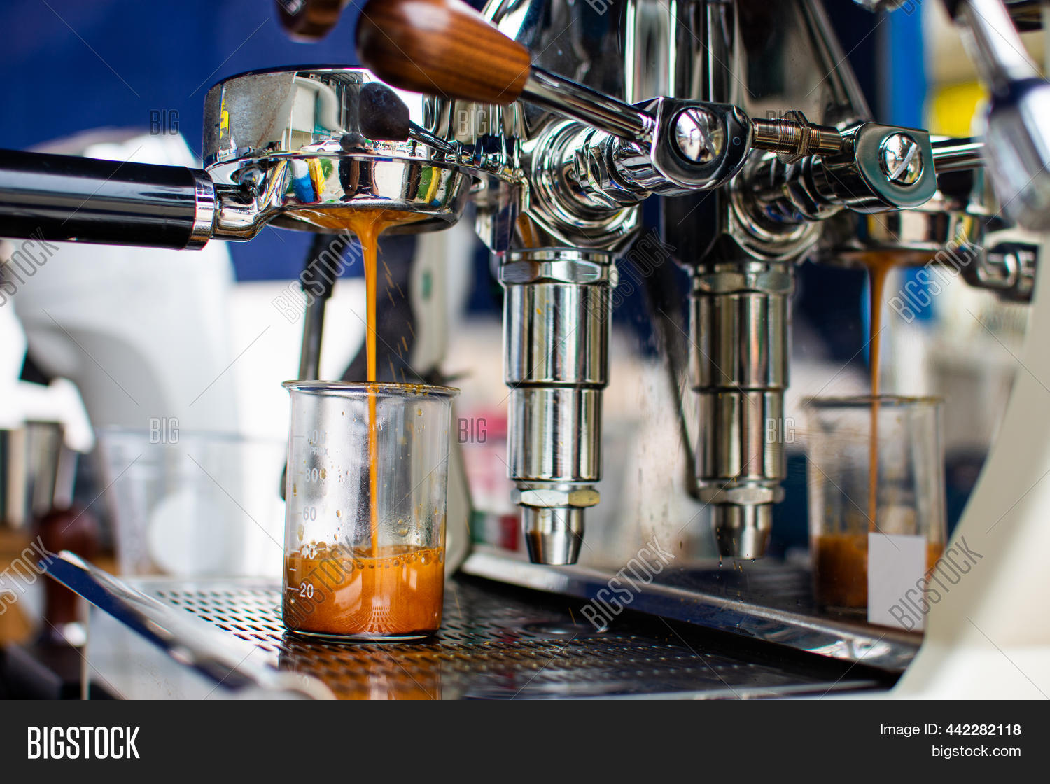 Espresso Shots Poured Image & Photo (Free Trial) | Bigstock
