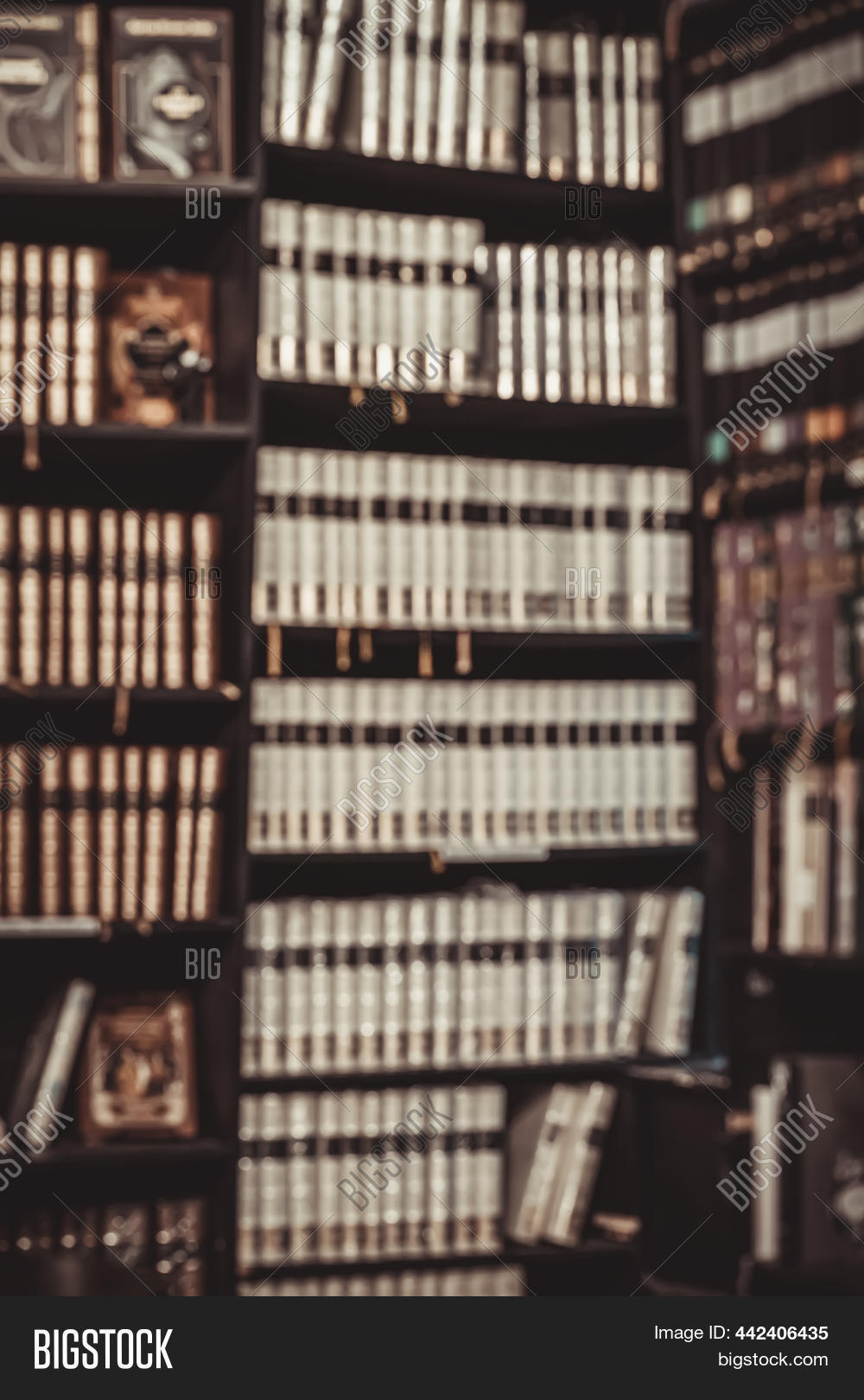 Blurred Bookshelves Image & Photo (Free Trial) | Bigstock