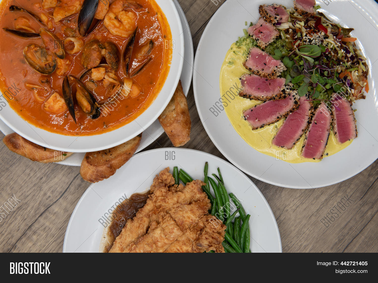 Buffet Table Plenty Image & Photo (Free Trial) | Bigstock