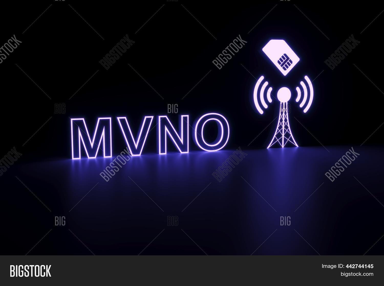 Mvno Neon Concept Self Image & Photo (Free Trial) | Bigstock