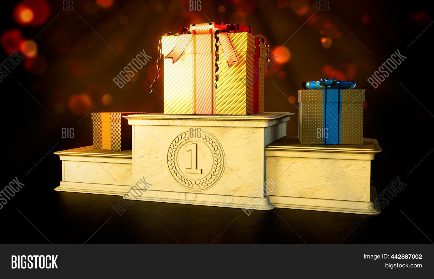Winners Award Pedestal Image & Photo (Free Trial) | Bigstock
