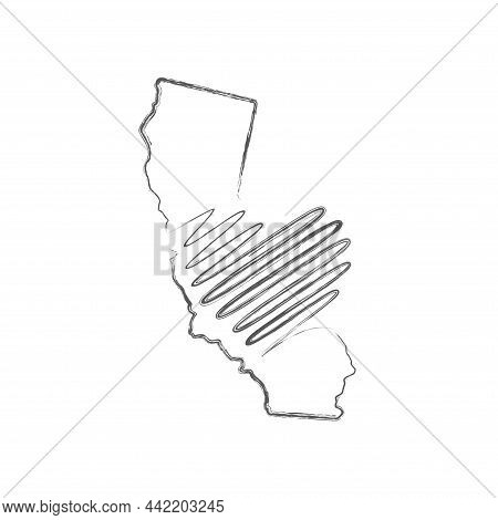 California Us State Vector & Photo (Free Trial) | Bigstock