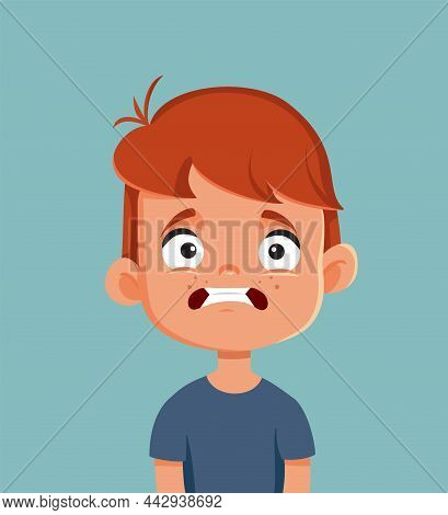 Little Boy Looking Vector & Photo (Free Trial) | Bigstock