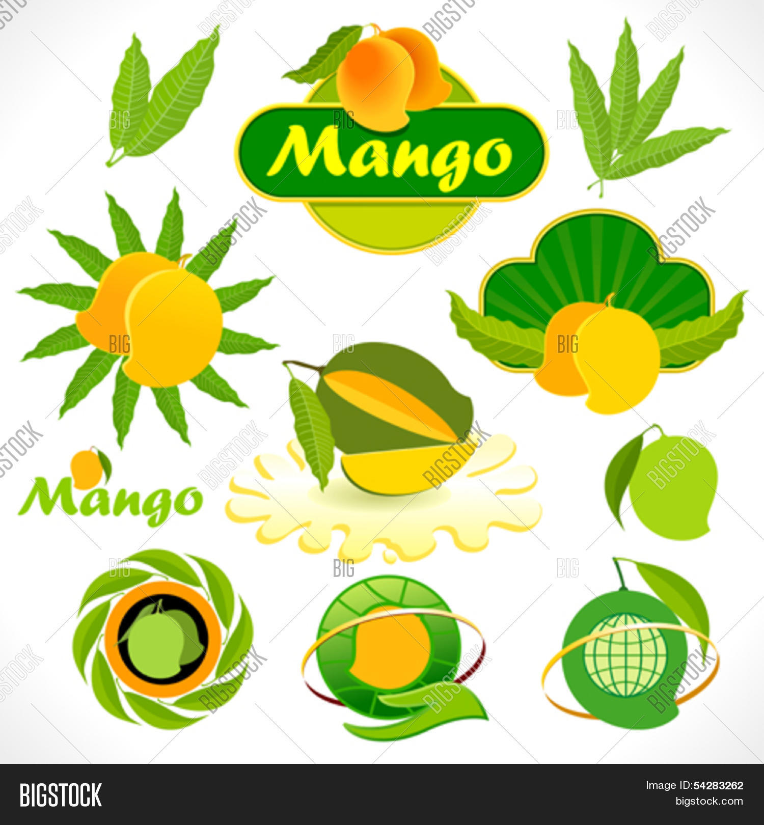 Mango World - Vector & Photo (Free Trial) | Bigstock