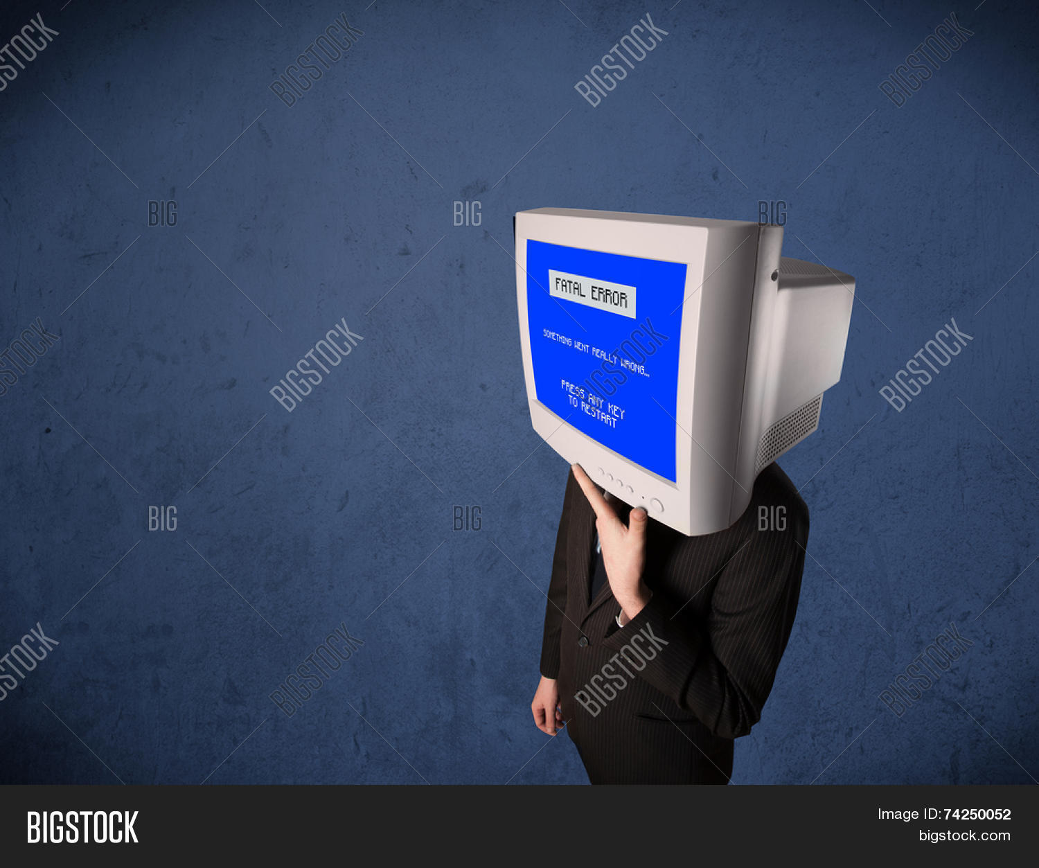 Person Monitor Head Image & Photo (Free Trial) | Bigstock