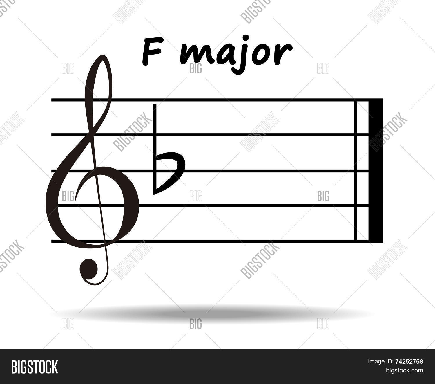 F Major - F Major Key Vector & Photo (Free Trial) | Bigstock