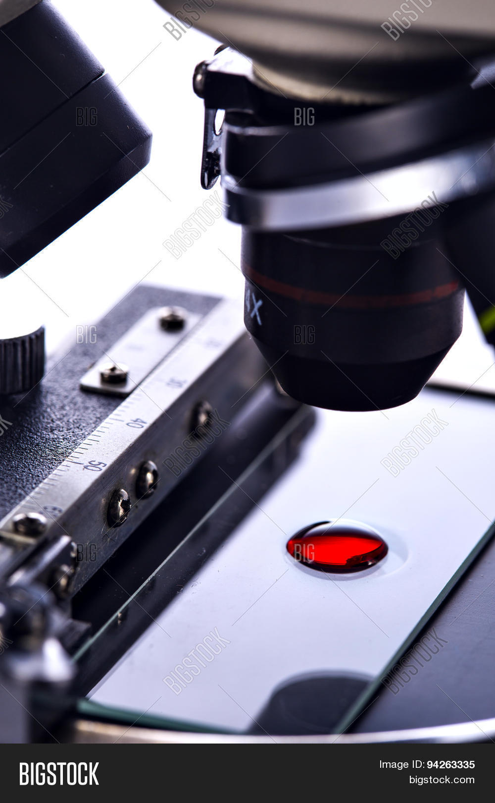 Blood Drop Sample On Image & Photo (Free Trial) | Bigstock