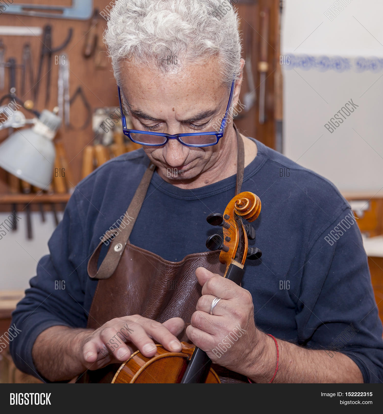 Portrait Mature Violin Image & Photo (Free Trial) | Bigstock