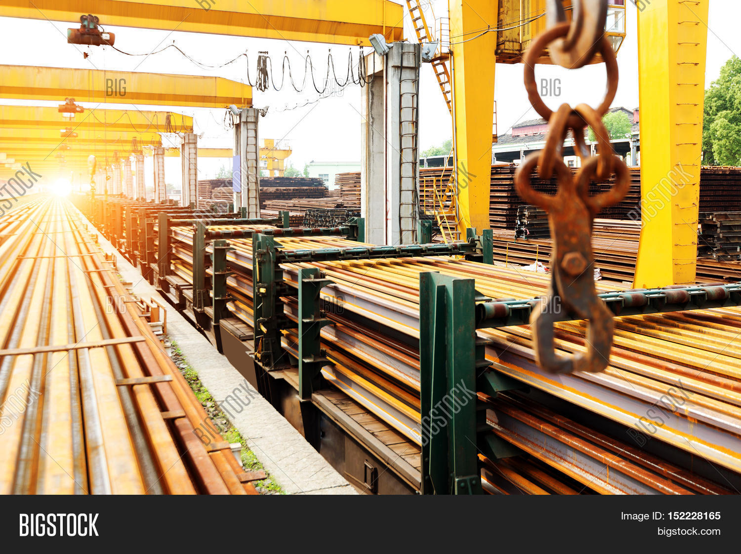 Pier Bridge Crane Image & Photo (Free Trial) | Bigstock