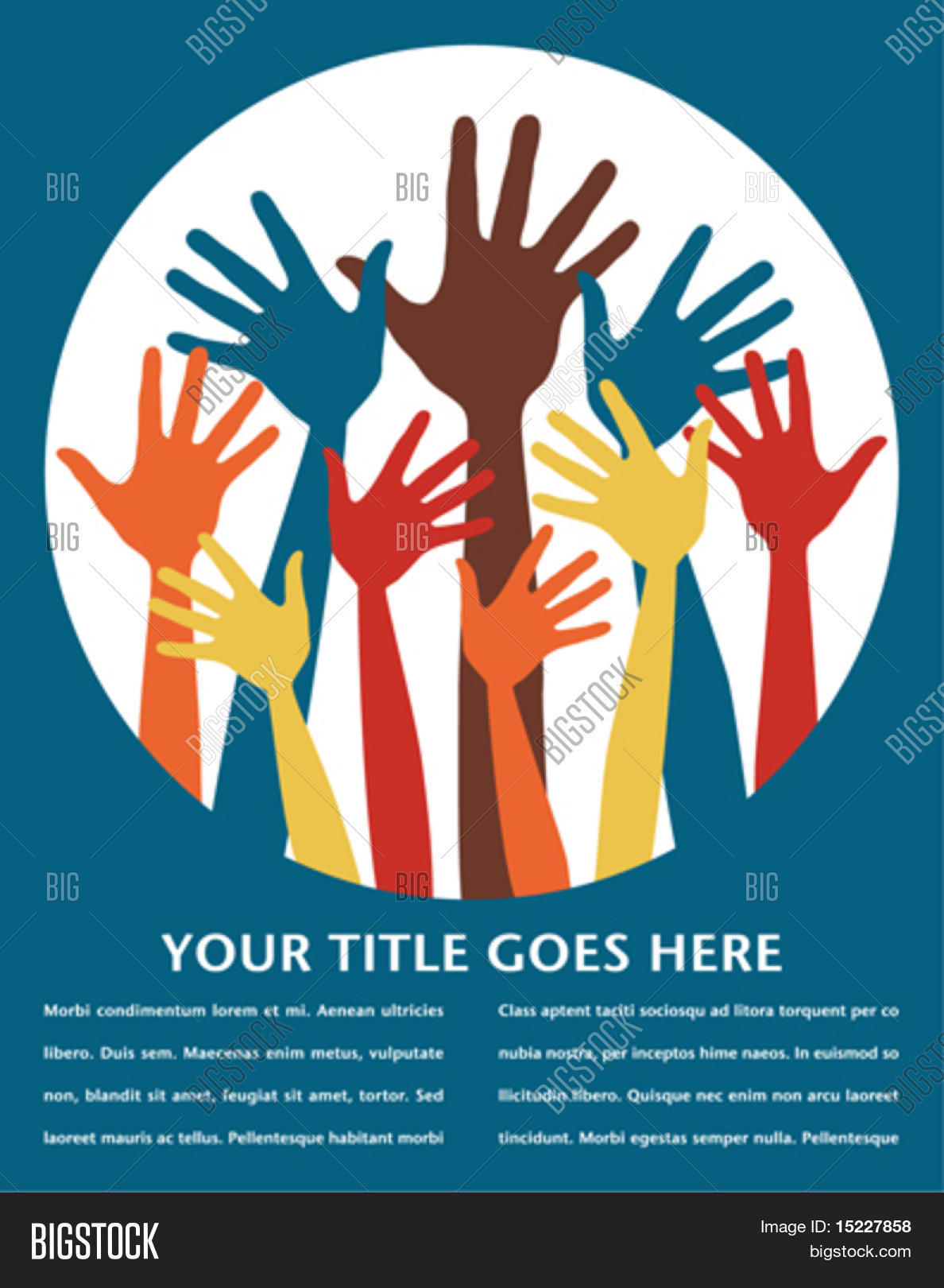 Happy Hands Design Vector & Photo (Free Trial) | Bigstock