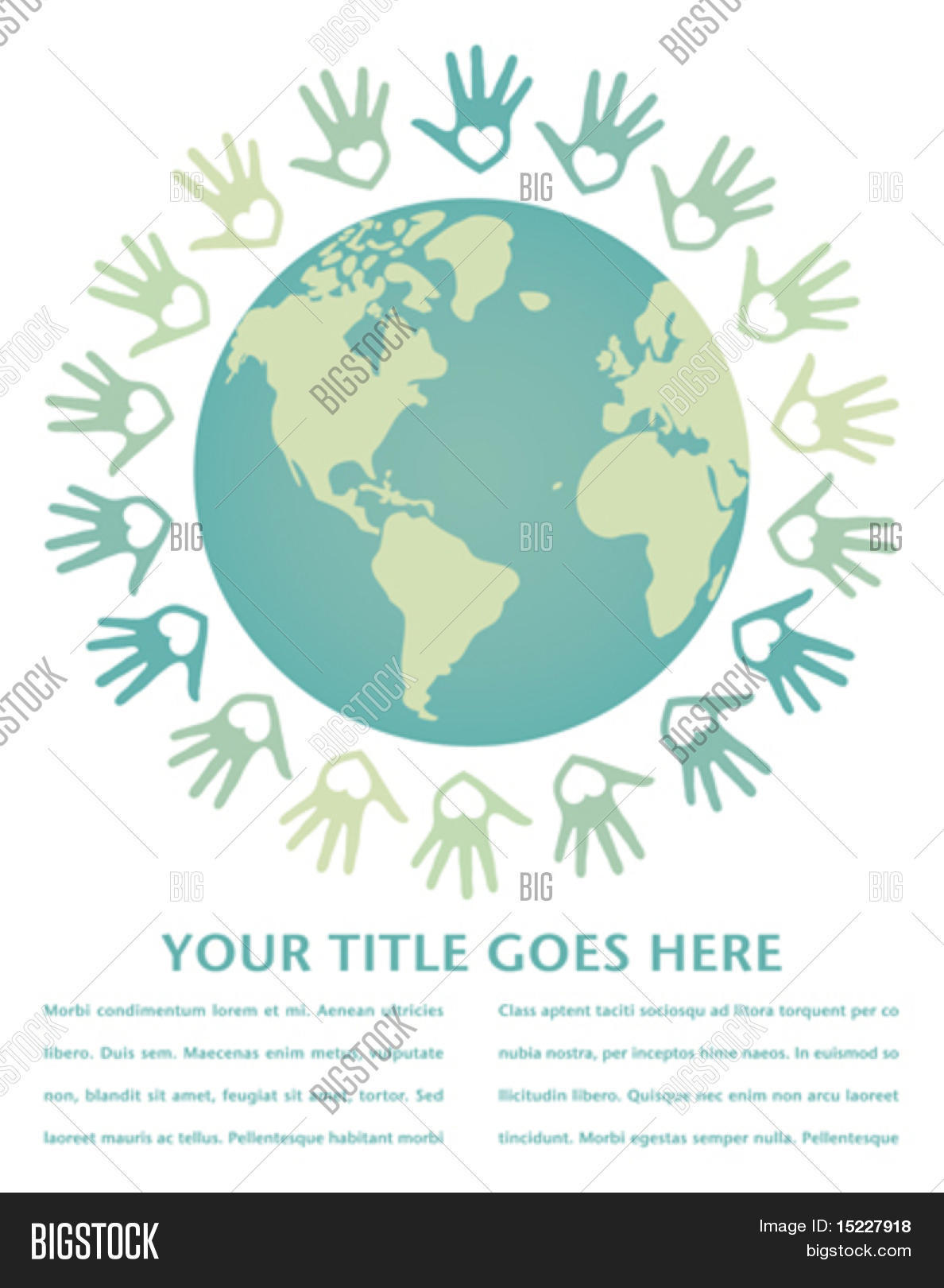 Colorful World Peace Vector & Photo (Free Trial) | Bigstock