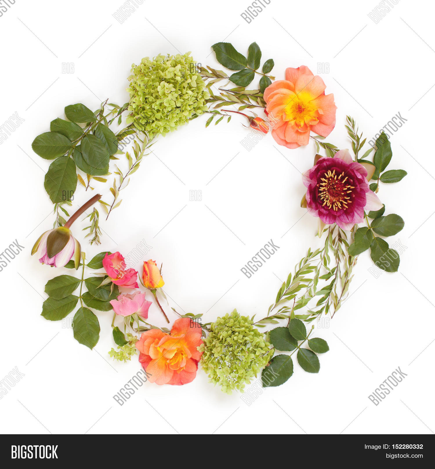 Floral Round Crown ( Image & Photo (Free Trial) | Bigstock