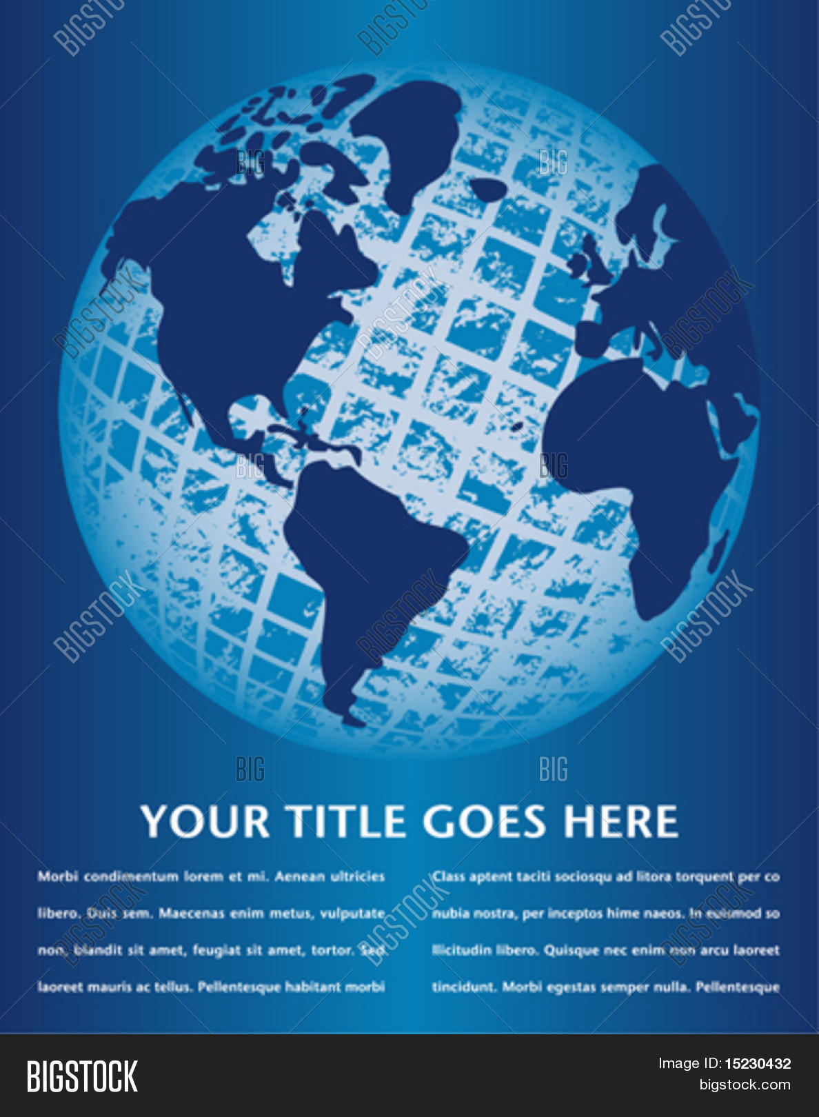 Digital World Map Vector & Photo (Free Trial) | Bigstock